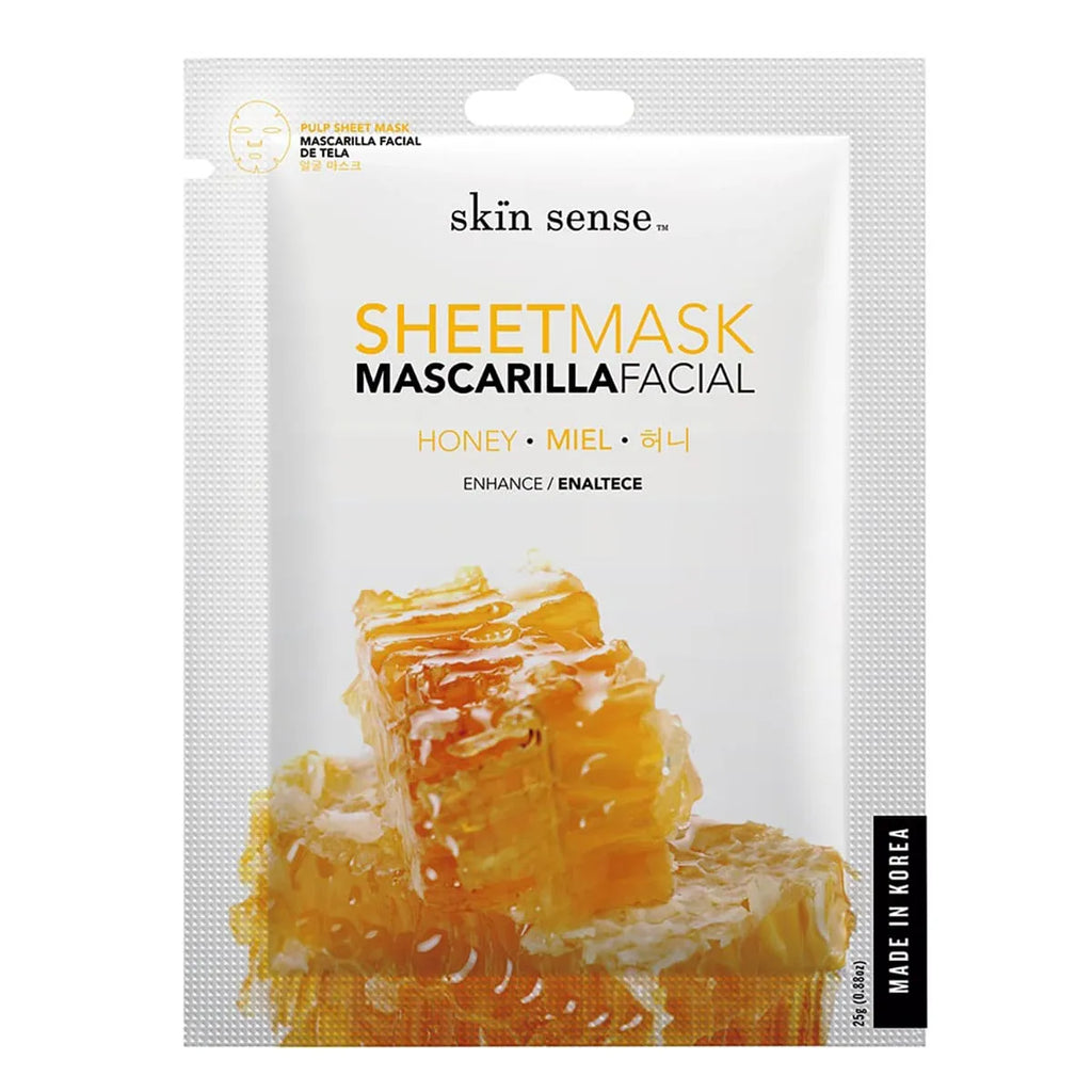 Skin Sense Mascarilla Facial Sheetmask Miel 25g – Dermamedina
