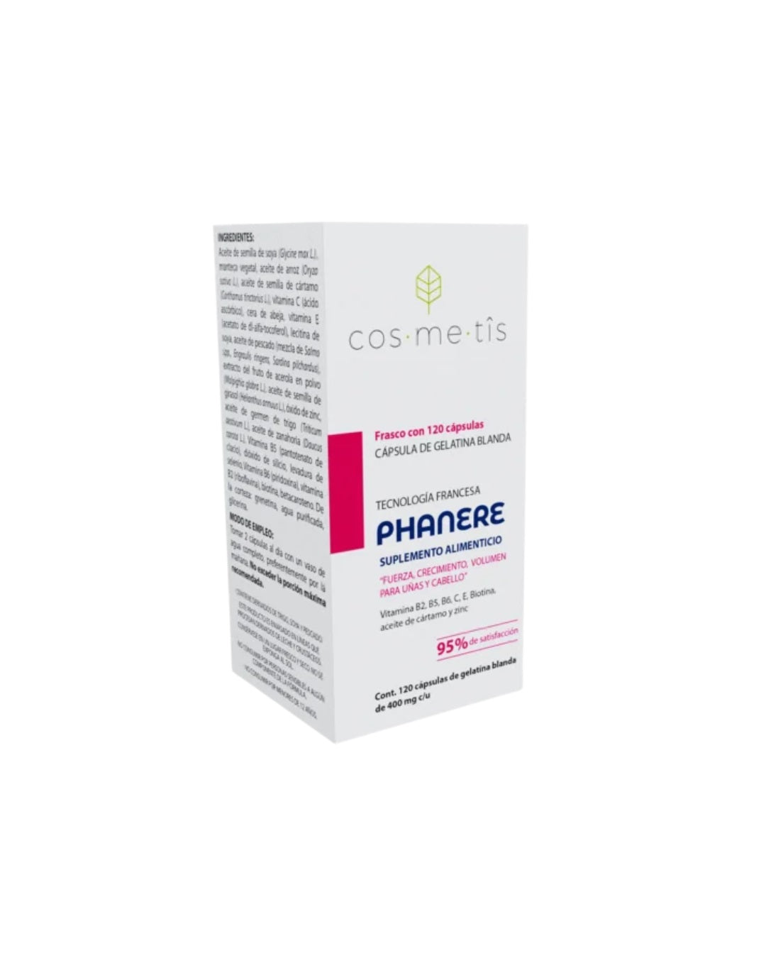 Arual Phanere Suplemento Alimenticio 120caps – Dermamedina