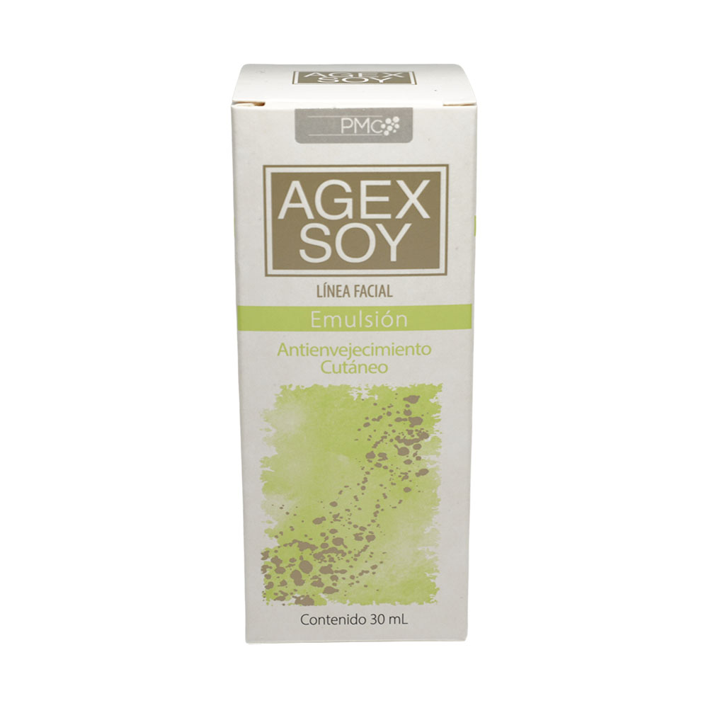 Pharco Agex Soy Emulsion Antienvejecimiento 30ml – Dermamedina