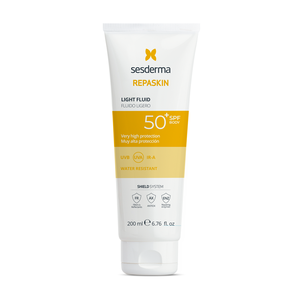 Sesderma Repaskin Ligth Fluido Fotoprotector SPF 50 Body 200ml ...